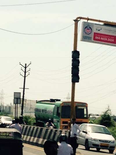 Non working Traffic Signal - Times of India