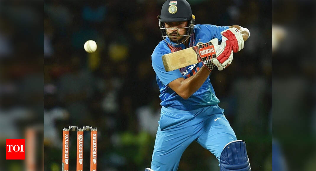 India V Australia: Manish Pandey ready to grind it out | Cricket News ...