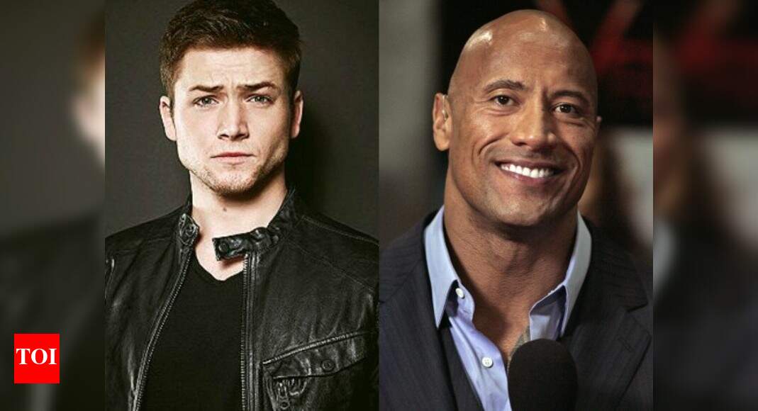 Taron Egerton wants Dwayne Johnson as 'Kingsman' villain | English ...