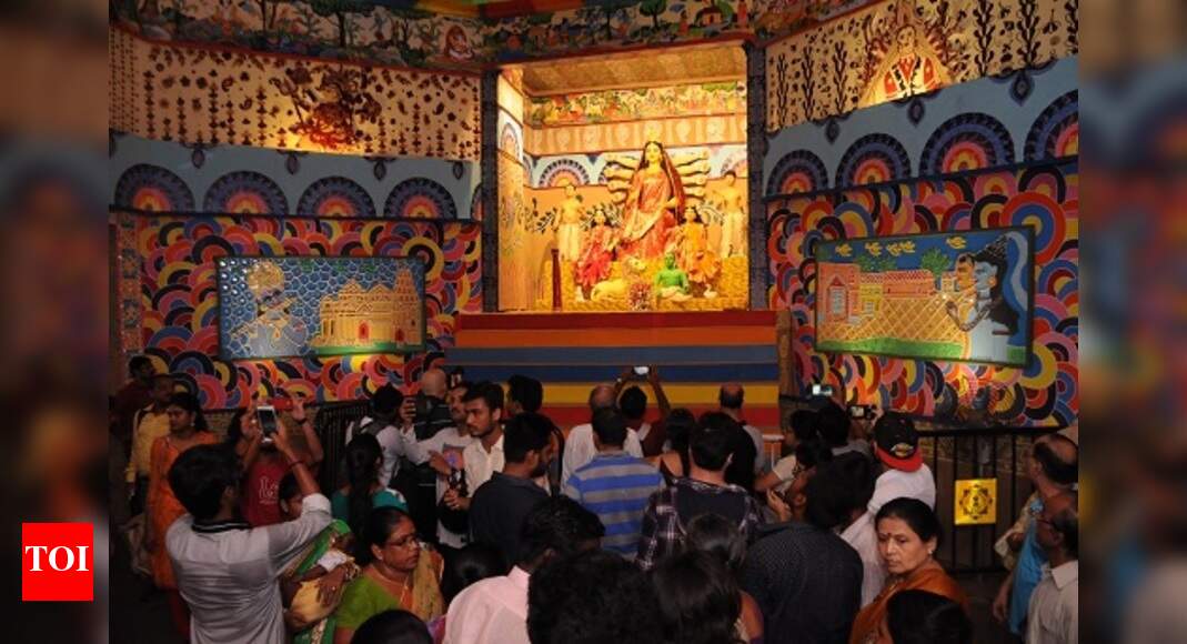 Puja pandal art should inspire our museums | Kolkata News - Times of India