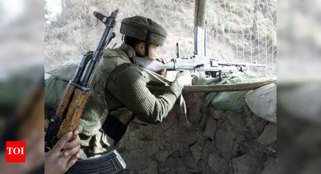 J&K: Two infiltration bids foiled, 5 terrorists gunned down | India News - Times of India