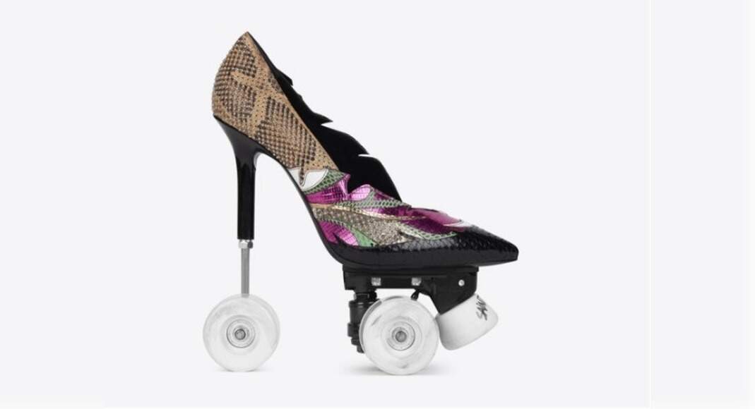After platform Crocs, here are roller-skate heels! - Misskyra.com