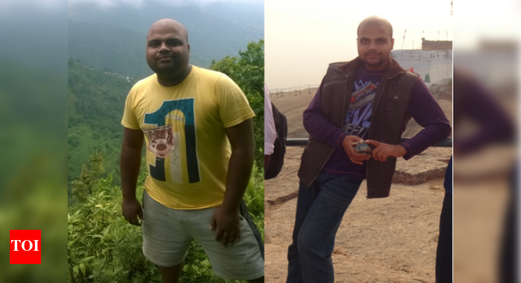 FAT BUSTER: This is how he lost 47 kilos - Times of India