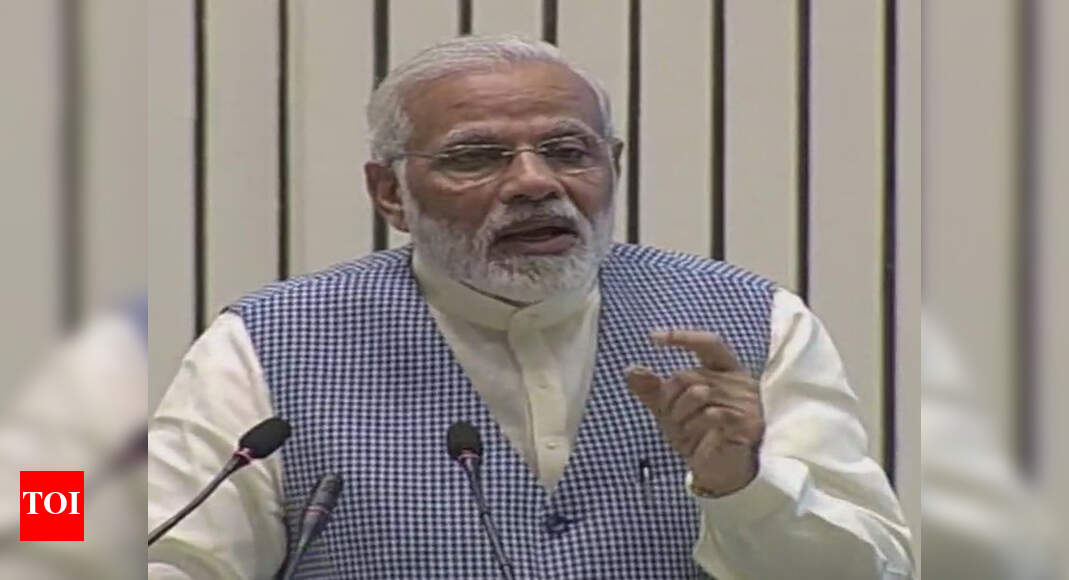 Modi: PM Modi assures economy on right track: Top quotes | India News ...