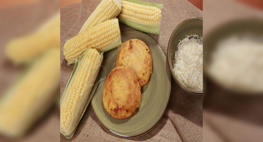 Cheese and Corn Arepa Recipe: How to Make Cheese and Corn Arepa Recipe ...