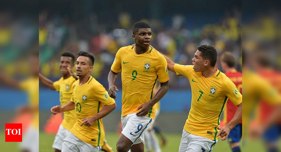 FIFA U-17 World Cup 2017: Brazil beat Spain 2-1 in marquee group match ...