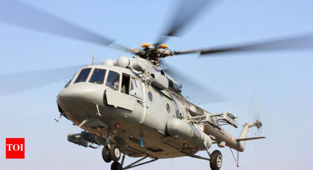 iaf: Mi-17 chopper crashed due to detachment of tail rotor: IAF chief ...