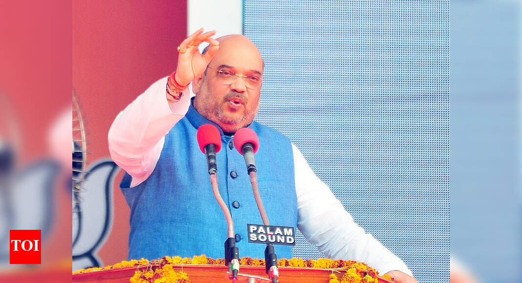 amit shah rally - The Times of India