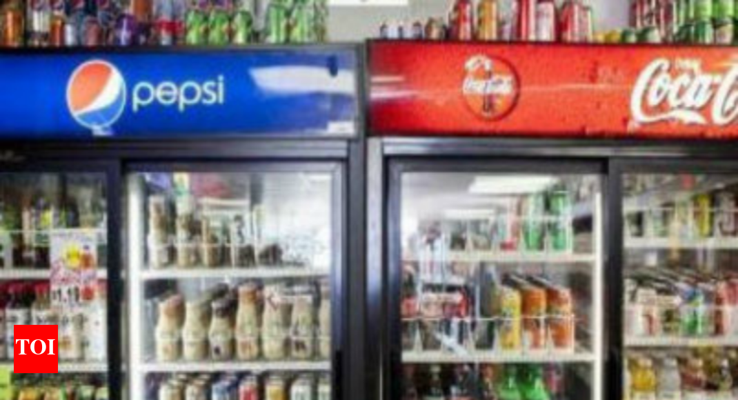 coke pepsico: Coke, Pepsi change recipe of top products - Times of India