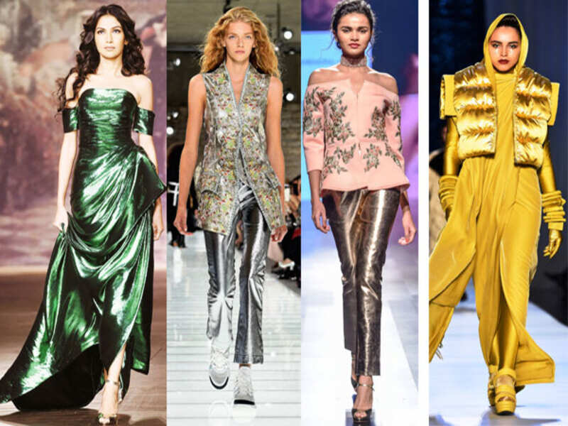 style trend: Lamé is the way to go this season - Times of India