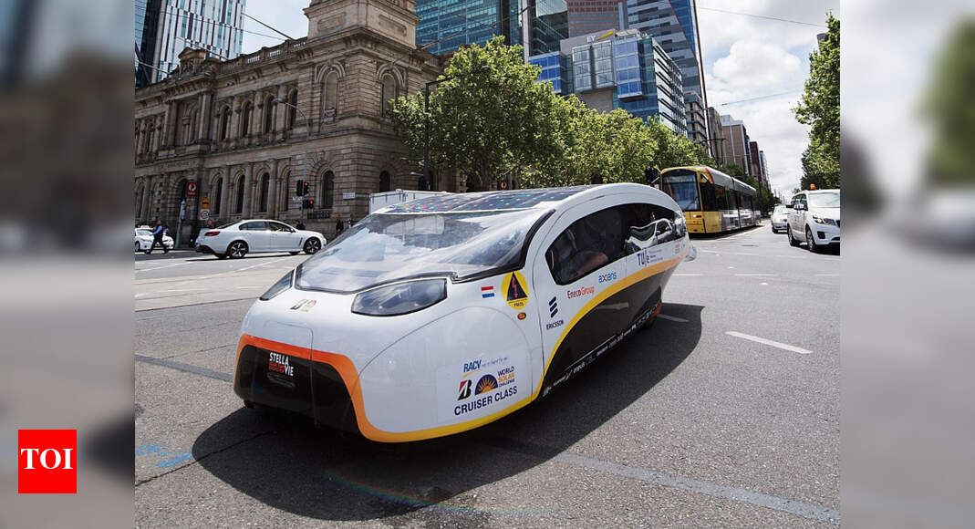 Solar Car: Futuristic solar-powered Dutch family car hailed 'the future ...