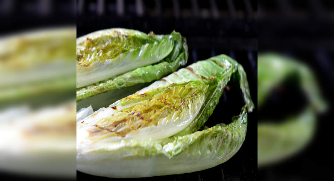 Grilled Romaine Lettuce Recipe: How to Make Grilled Romaine Lettuce ...