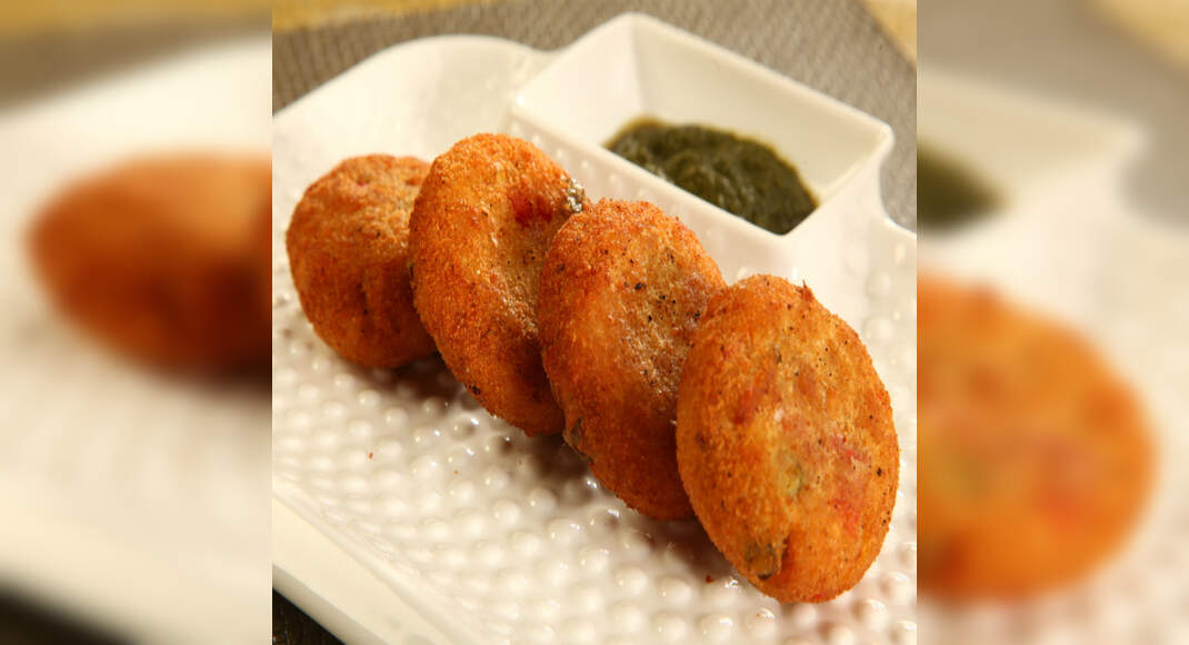 Potato Mint Cutlets Recipe: How to Make Potato Mint Cutlets Recipe ...