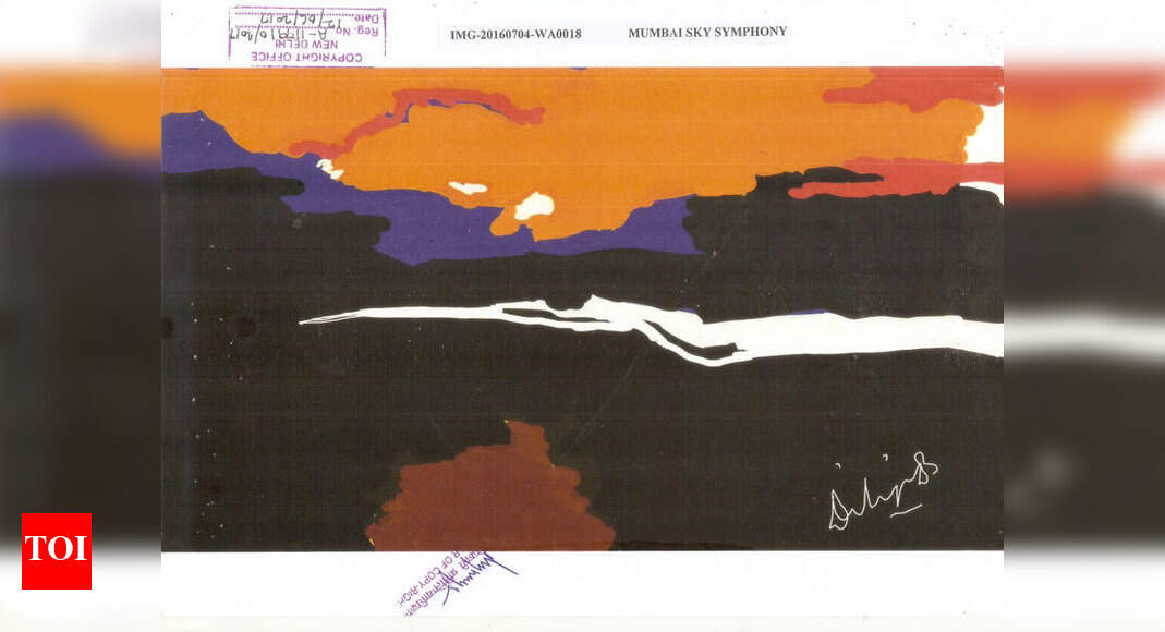 Dilip De gets copyright for his phablet art | India News - Times of India