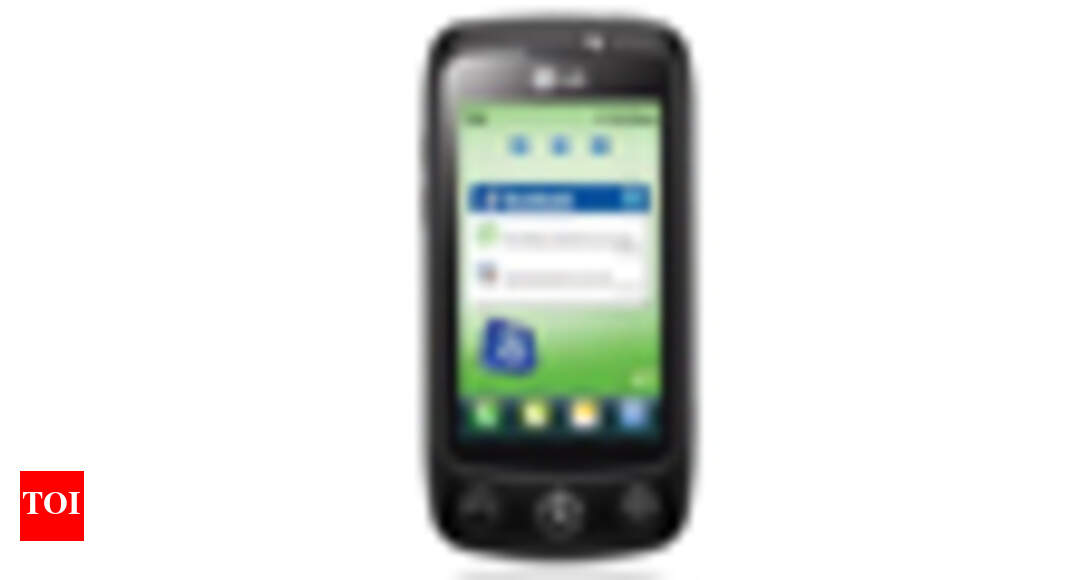 LG launches 2 touchscreen phones - Times of India