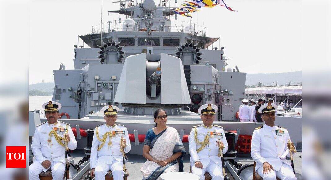 Kolkata-built naval ship commissioned | Kolkata News - Times of India