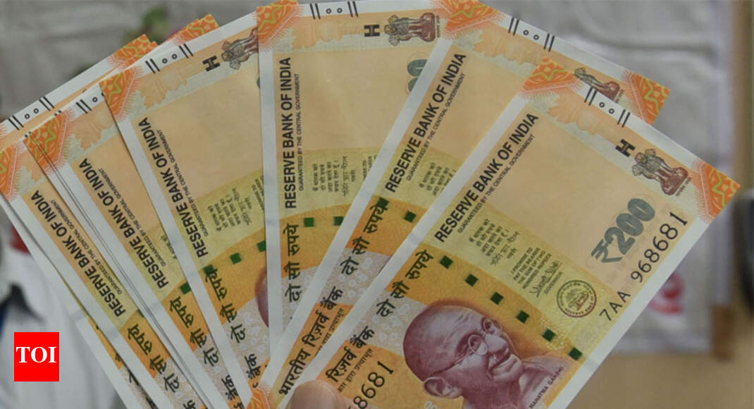 New 200 rupee note: ATMs to dispense new Rs 200 notes only by year-end ...