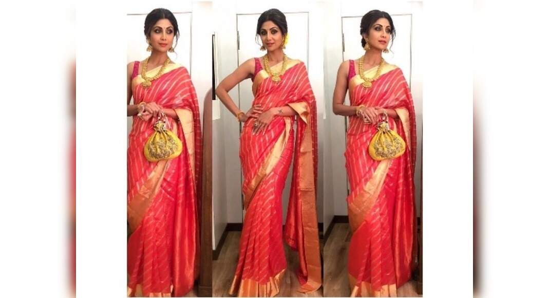 Shilpa Shetty's classic take on ethnic wear this Diwali is just so ...