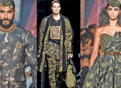 Combat chic - Times of India