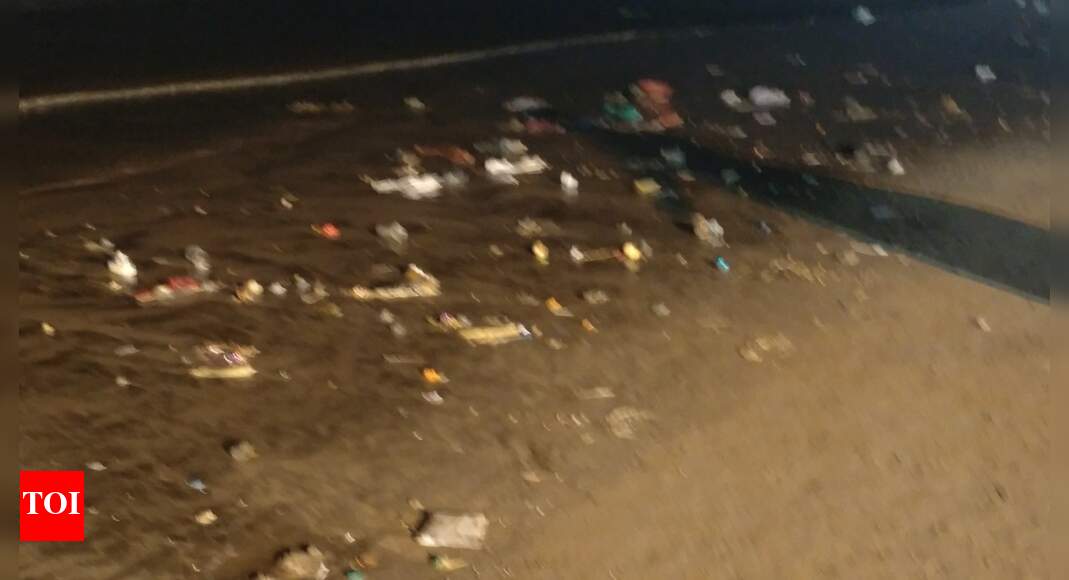 Aftermath of diwali - Times of India