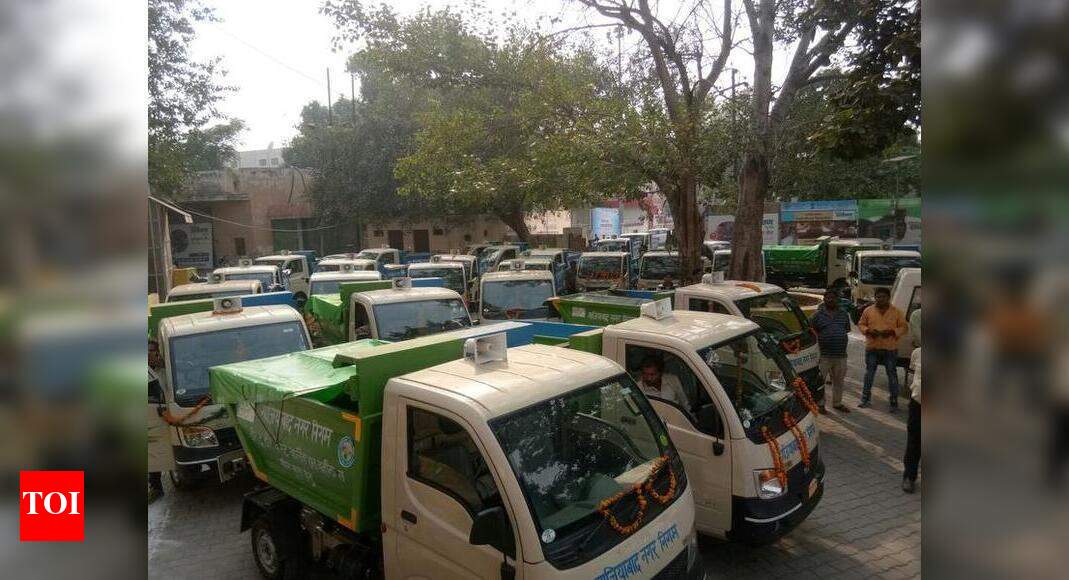80 new pick-up vans in Ghaziabad for door-to-door waste collection ...