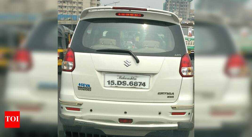 Illegal License Plate No Times Of India illegal-license-plate-no-times-of-india
