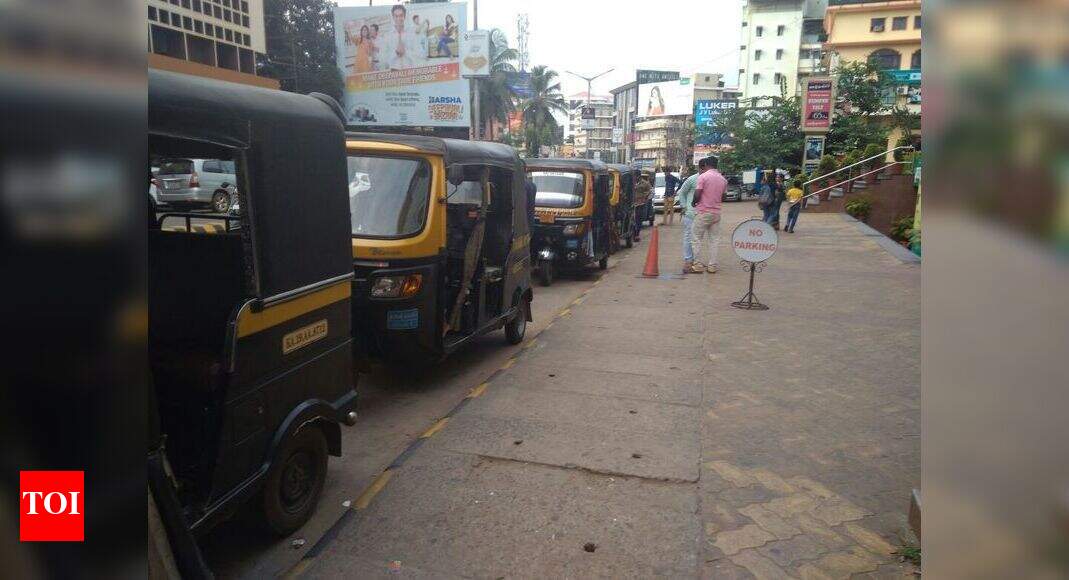 Dedicated auto stands - Times of India