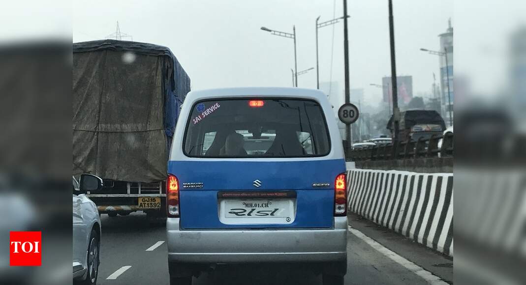 no plate or name plate!! - Times of India