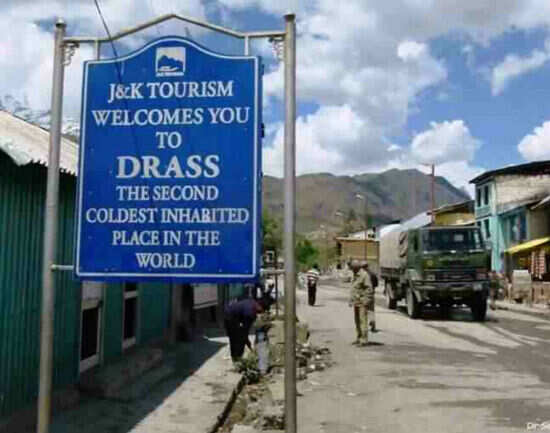 Dras Kargil I Dras in Kargil is the coldest inhabited Indian village ...