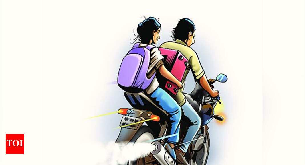 Pillion-ride rule on sub-100cc bikes set to go | Bengaluru News - Times ...