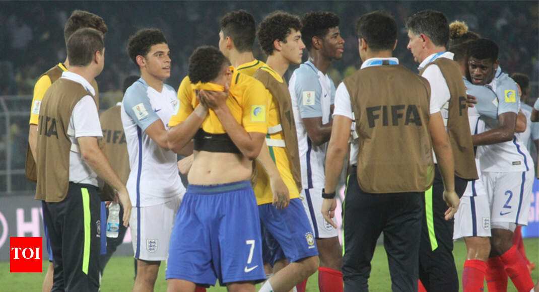 Distraught Brazil players blame poor finishing for semis loss ...