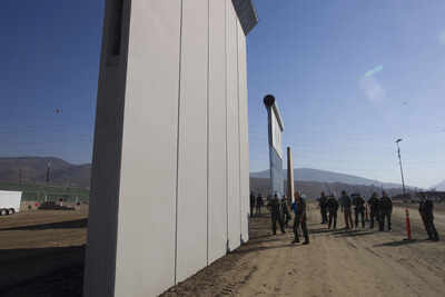 Donald Trump: Hammers, axes will help test Trump border wall prototypes ...