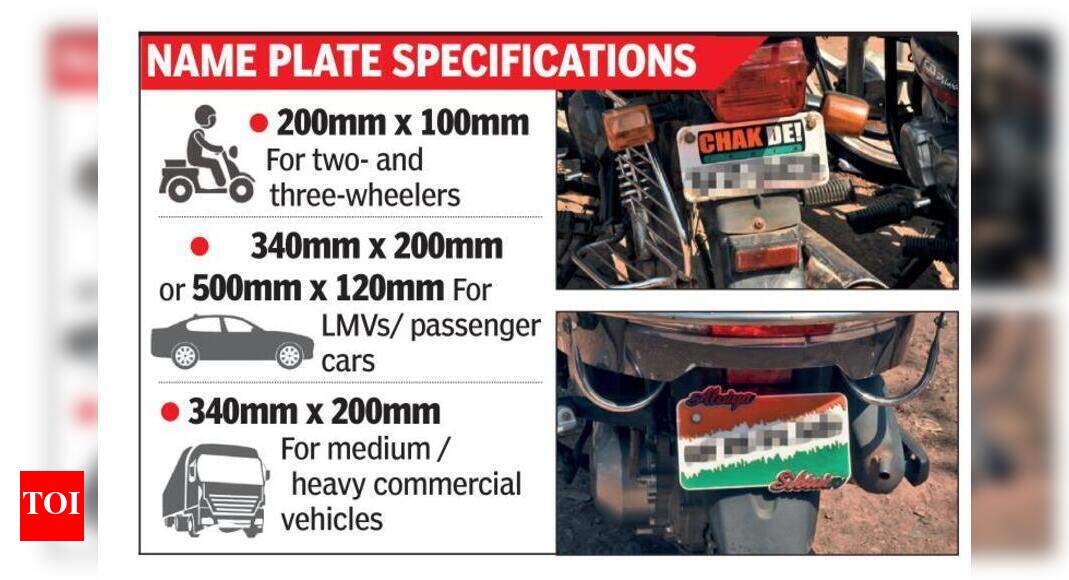 Illegal number plates on the rise in twin cities, cops crack down ...
