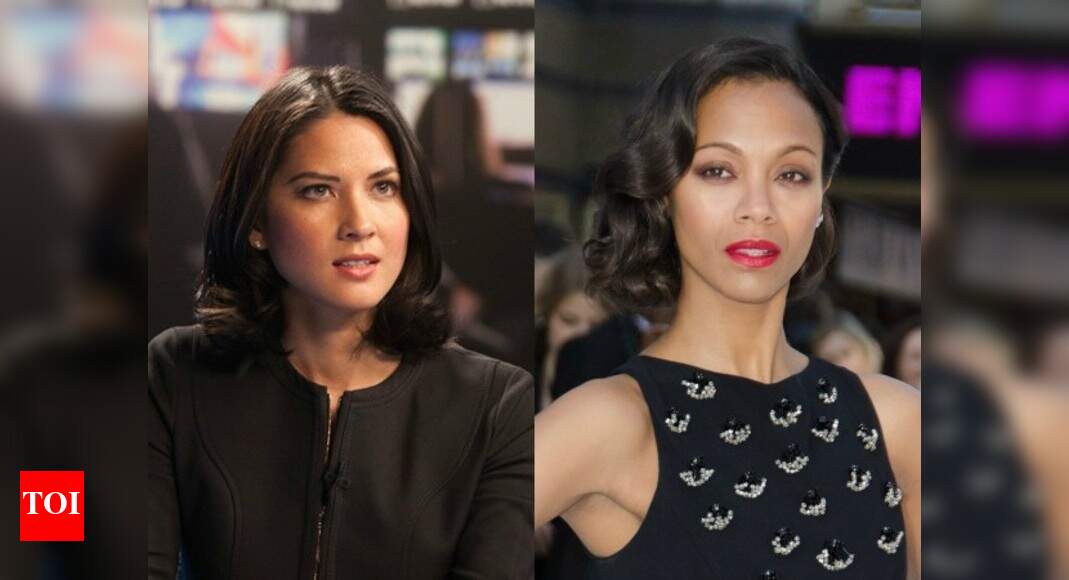 Olivia Munn replaces Zoe Saldana in 'Hummingbird' | English Movie News ...