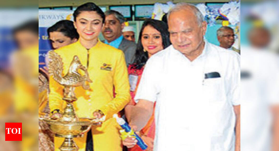 Tamil Nadu governor inaugurates Chennai-Paris flight | Chennai News ...