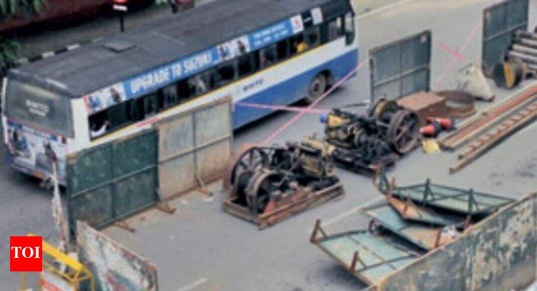 shivananda circle: Steel flyover near Shivananda Circle unscientific ...