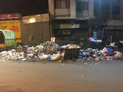 Residential area or dumping ground??? - Times of India