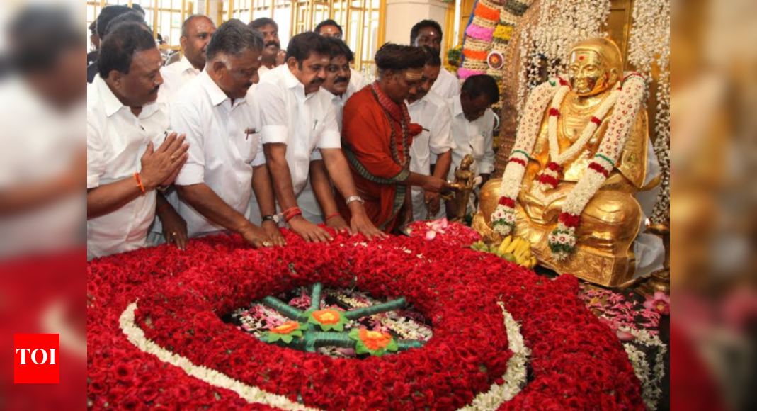 Thevar Jayanthi: Tamil Nadu CM, ministerial colleagues pay tributes to ...