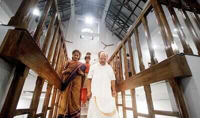 Kerala Central Library gets its replica | Thiruvananthapuram News ...