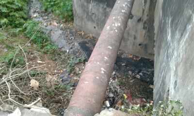 Once a passing drain now blocked - Times of India