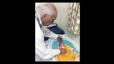Followers celebrate birth of 82-year-old seer's son | Bengaluru News ...