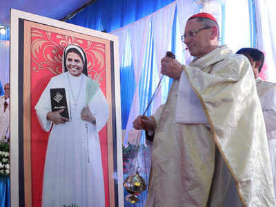 Rani Maria: Indore’s martyr nun Rani Maria beatified | India News ...