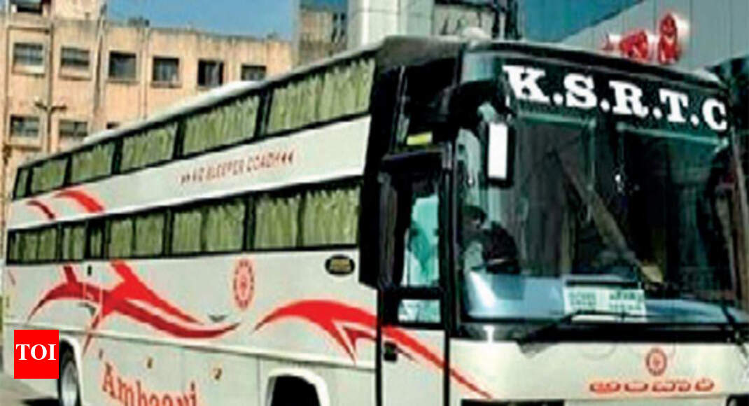 KSRTC charts plan for depot revamp | Kochi News - Times of India