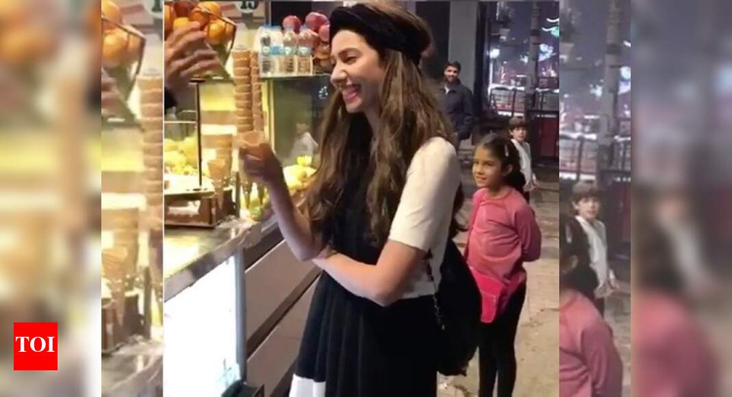 Watch: Mahira Khan gets trolled by a Turkish ice-cream vendor | Hindi ...