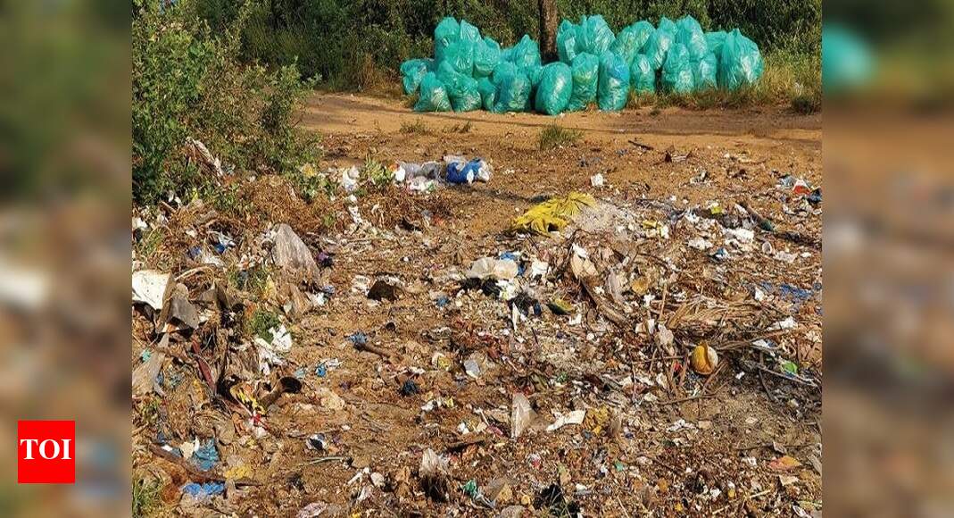 Garbage: Garbage continues to plague Colva beach | Goa News - Times of ...