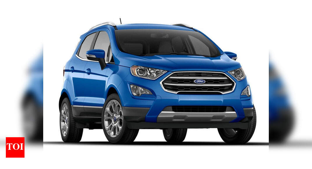 Ford India: Ford India launches new EcoSport, starting at Rs 7.31 lakh ...