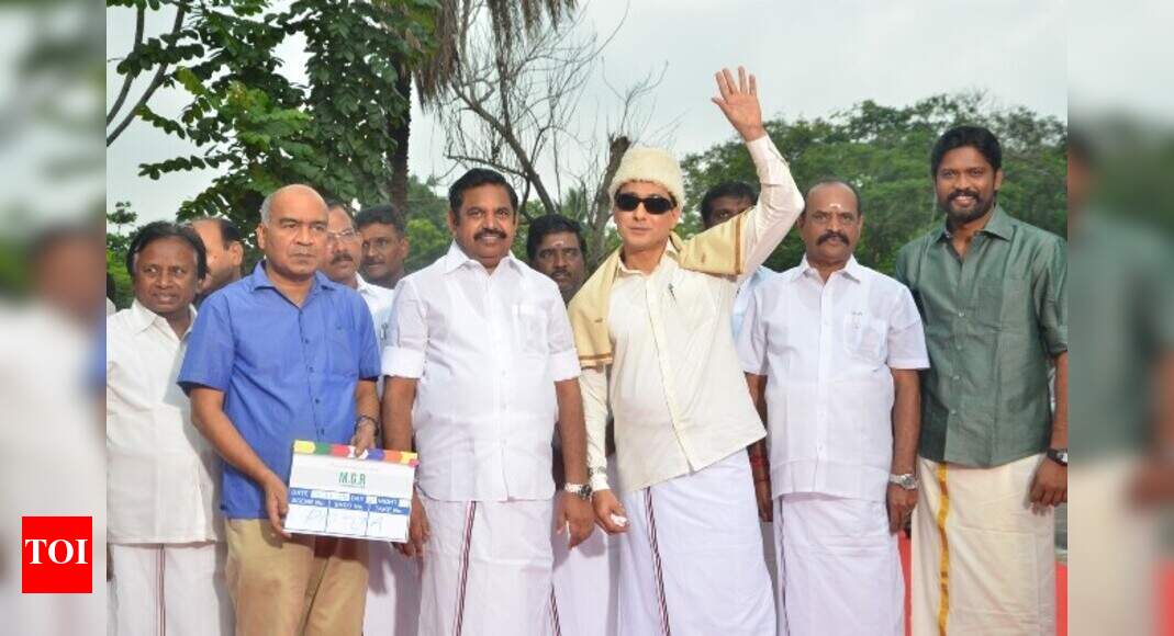 Biopic of M G Ramachandran goes on the floors | Tamil Movie News ...