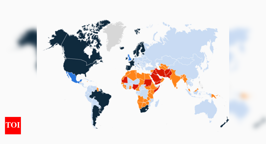 Infographic: How different countries view homosexuality - Times of India