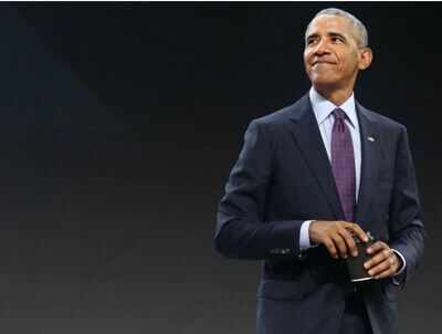 Obama's doodles sold for over $11,000 at auction - Times of India