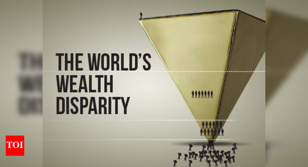 Infographic: World’s richest own 86% of global wealth - Times of India